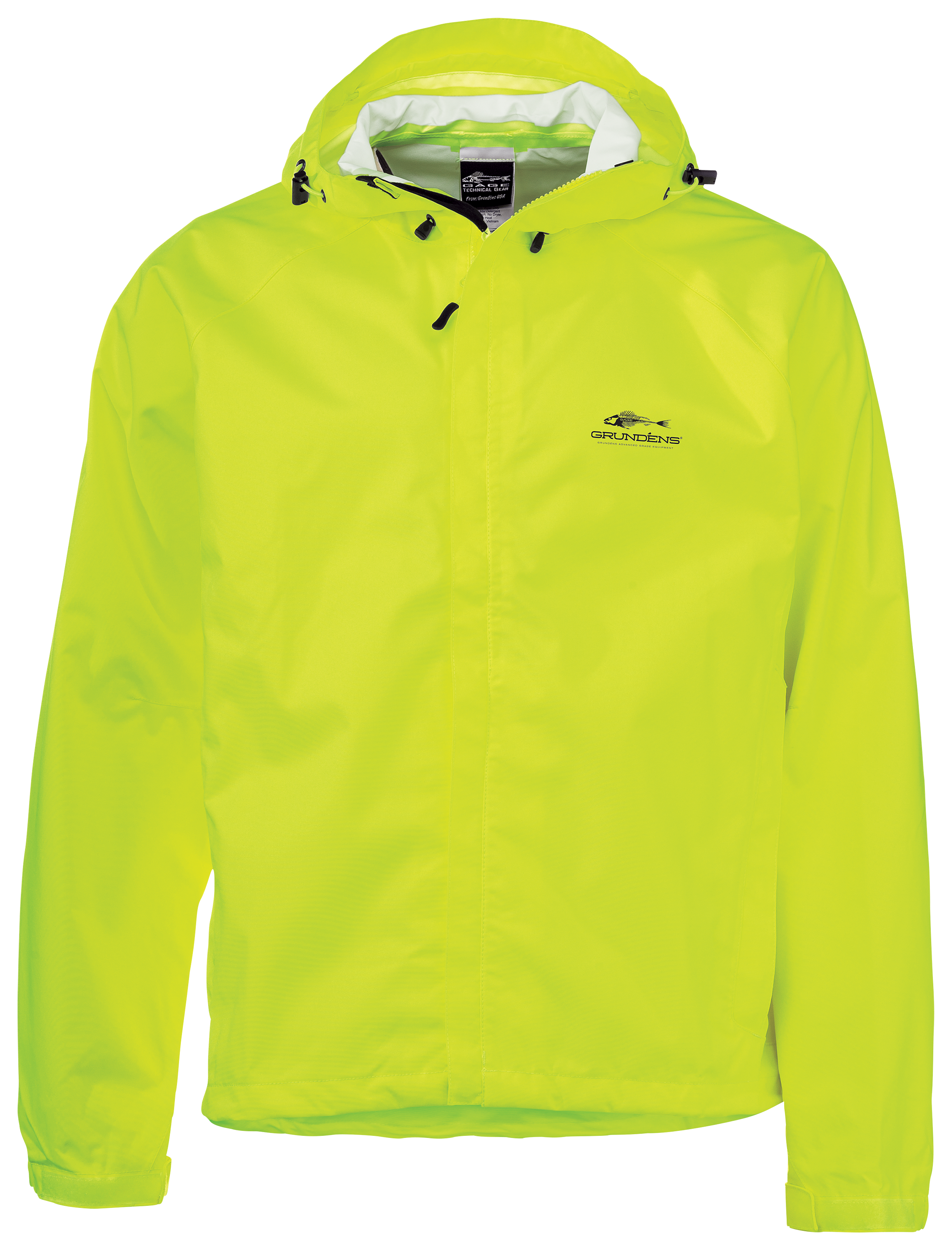 Grundens USA Gage Weather Watch Hooded Rain Jacket for Men | Bass Pro Shops